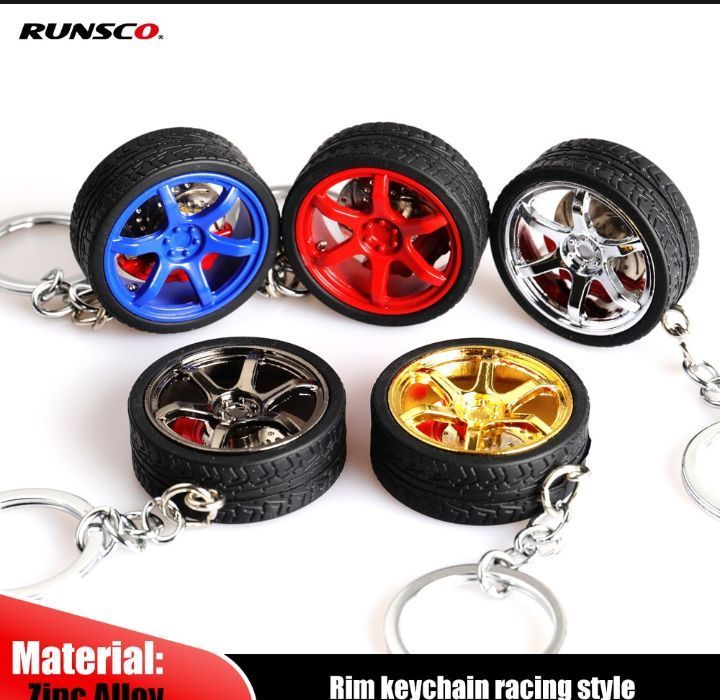Rim Wheel Keychain Car Wheel Nos Turbo Keychain key Ring Metal with ...