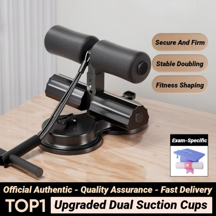 Abdominal Sit Up Equipment Suction Cups Ankle Support Workout Fitness ...