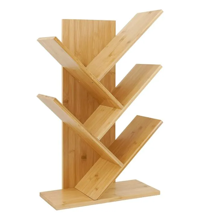 Tree Bookshelf Small bookshelf, 5-tier bookshelf floor standing, tree ...