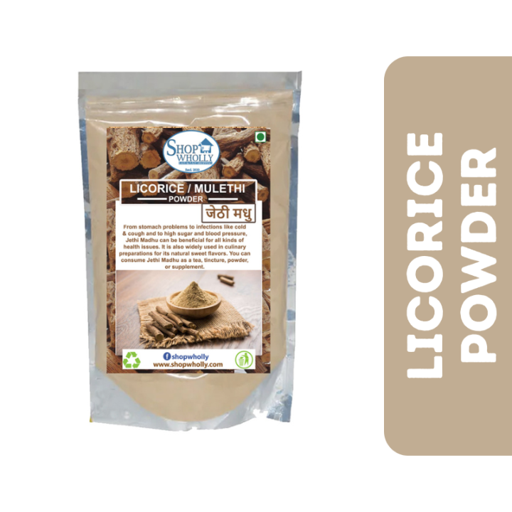 Jethimandu Powder (Licorice/Mulethi) - 100% Natural, Cough Relief, Skin ...