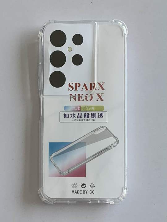 Sparx Neo X Transparent Silicon Back Cover SNX | Daraz.pk