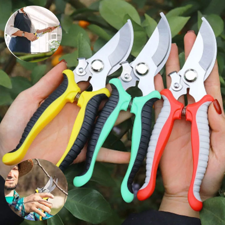 Pruner Garden Scissors Professional Sharp Bypass Pruning Shears Tree ...