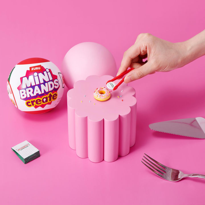 Zuru Mini Brands Krispy Kreme Create Series 1 Surprise Blind Box Toys ...