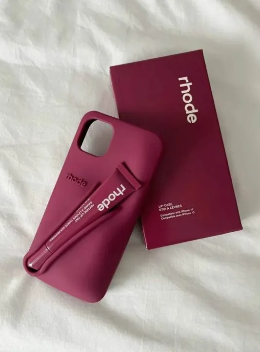 New Original Rhodes Lipgloss 💄 Silicone Case With Box 🩶 Daraz Pk