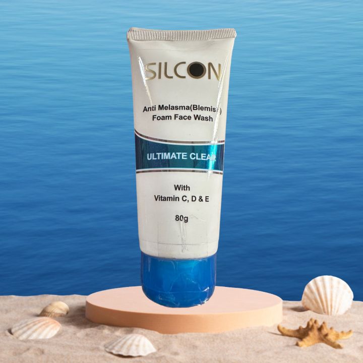 Silcon Anti Melasma Blemish Ultimate Clear Foam Face Wash 80gm | Daraz ...
