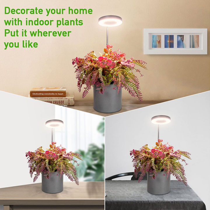 Full Spectrum Indoor Solar LED Growth Light, Four Gear Dimming, Fleshy ...