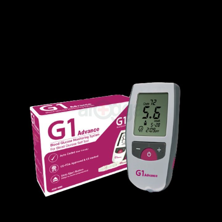 G1 Advance blood glucose Monitor with 10 test strips Alere G1 | Daraz ...