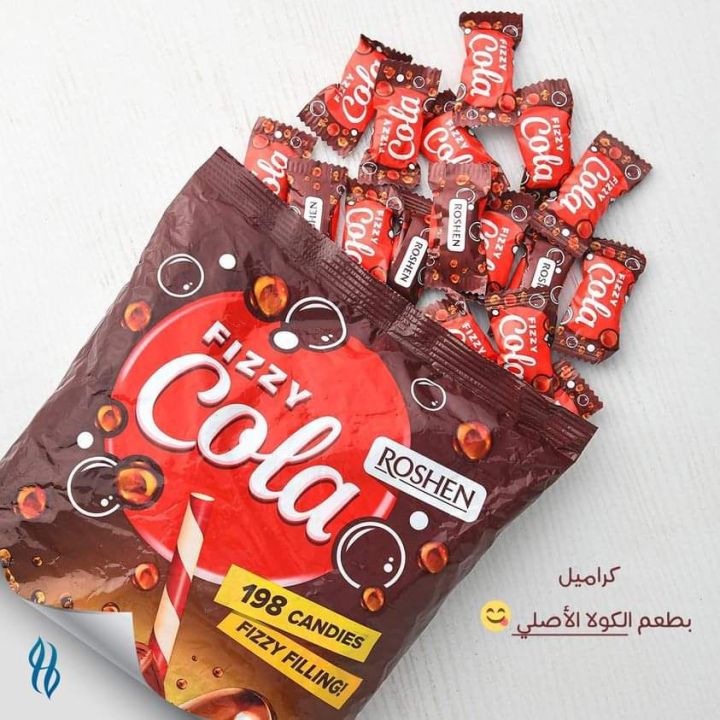 ROSHEN Fizzy Cola (Fizzy Mix) Candies. 1kg |198 pieces per kg | Daraz.pk