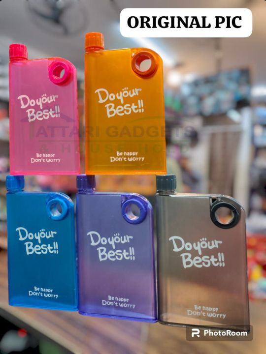 Perfect water bottle Note book shape | Daraz.pk