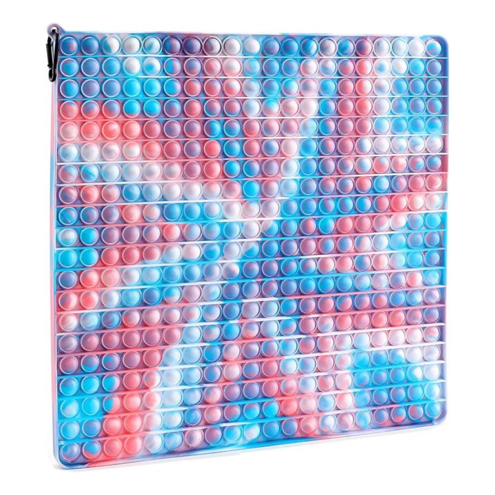 Big Square fidget toys 40x40cm Giant Pop It Game | Large Silicone Tie ...