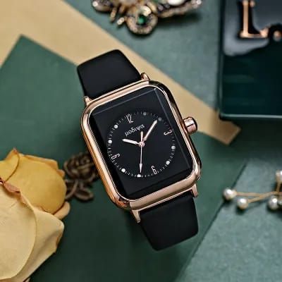 New Fashion Elegant Square Dial Quartz Watch Vintage Style Wristwatch ...