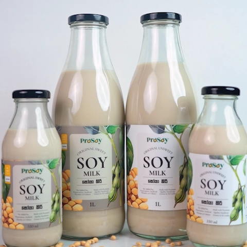 ProSoy Soymilk 350ml - A Lactose free, Cholesterol Free Vegan milk ...