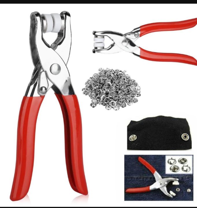 steel tech/snap button Machine with 50button | Daraz.pk