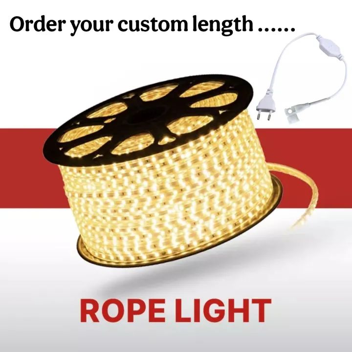 LED Rope light Strip light Ceiling light Golden Color 220V | Daraz.pk