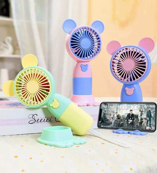 Teddy Theme 3 Adjustment Portable Mini Fan | Daraz.com.np