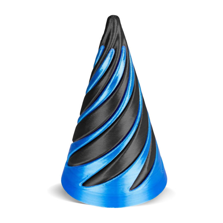 3D Printed Spiral Cone Toy Mini Vortex Thread Illusion Stress Relief ...