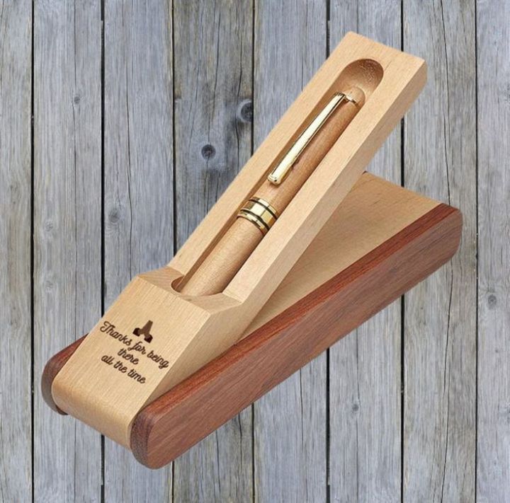 Wooden Pen Box, Stylish and luxury Pen Box, without pen, without name ...