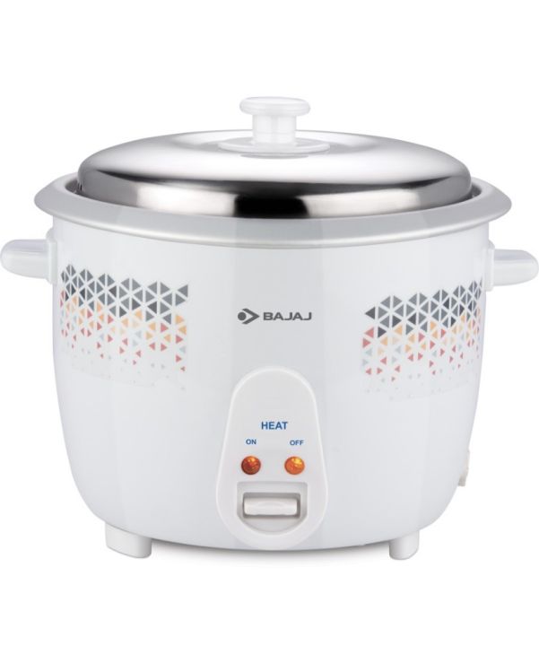 Bajaj Rcx 1.8 Dlx Electric Rice Cooker (1.8 L, White) | Daraz.com.np