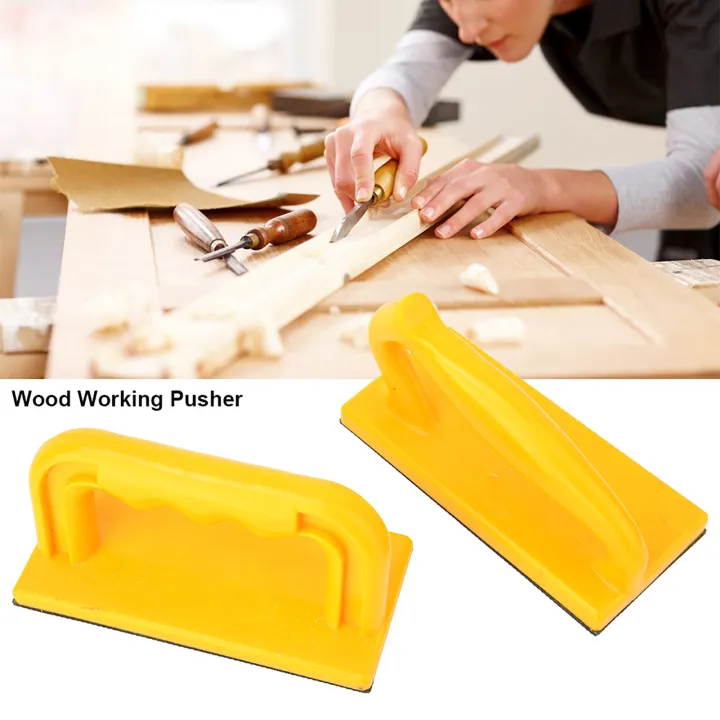 Practical Wood Saw Push Stick Oblique & Straight Safety Push Block ...
