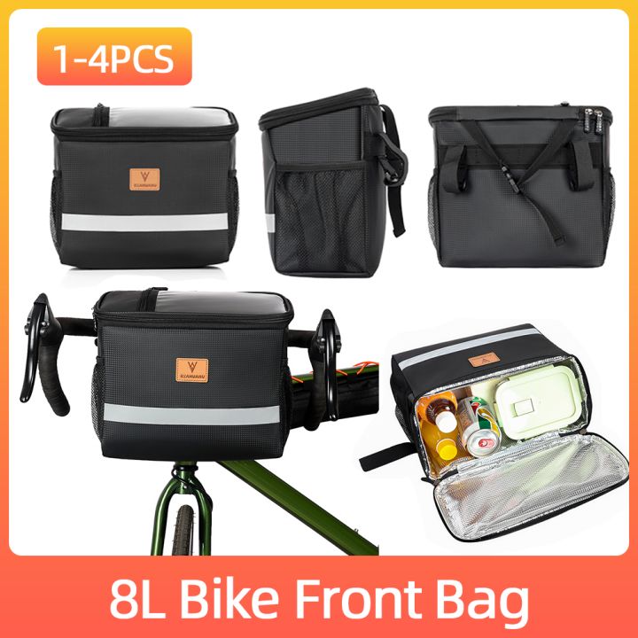 8L Insulated Trunk Cooler Bag Cycling Bicycle Rear Rack Luggage Bag ...