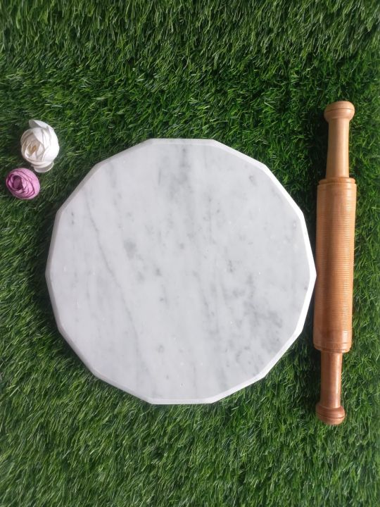 Marble Stone Roti Maker with Belon • 100% Natural Stone Material ...