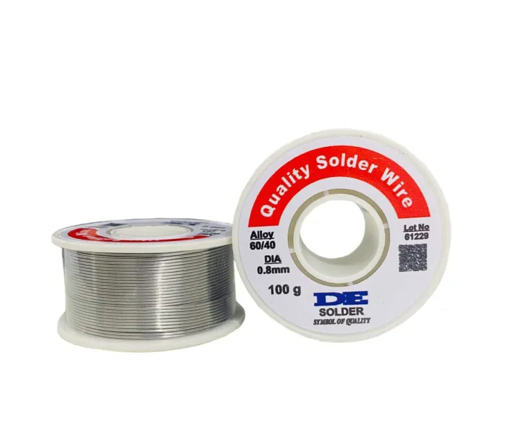 Soldering Wire Lead Roll 60/40 0.8mm 100g 1x Roll | Daraz.lk