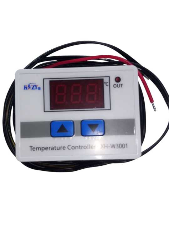 XH-W3001 220V 1500W Digital LED Display Temperature Controller ...