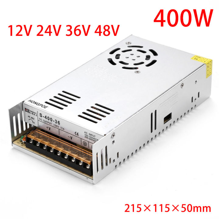 12V 24V 36V 48V 400W Switching Power Supply 100-240V to 12 24 36 48 8.3A 11A 16.5A 33A AC DC ...