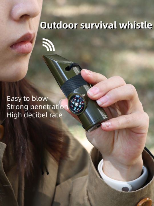 Outdoor Camping 7-in-1 Multi functional Whistle for Donkey Friends ...
