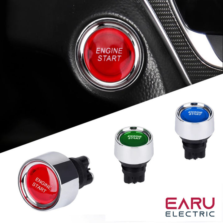 1PC Car Engine Start Ignition Switch 12V 50A 3 Pin SPST Momentary ...