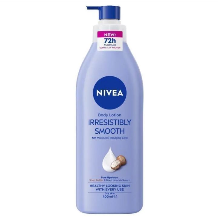 NIVEA Irresistibly Smooth Body Lotion 400ml(Spain) | Daraz.com.bd