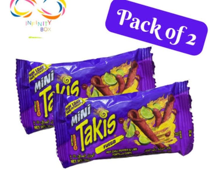 Takis Mini 35 grams pack of 2| Mini Takis | Chips a... | Daraz.pk