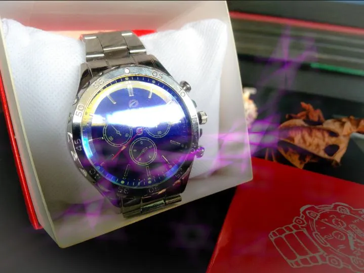 Men's silver color watch stainless steel silver watches | Daraz.lk