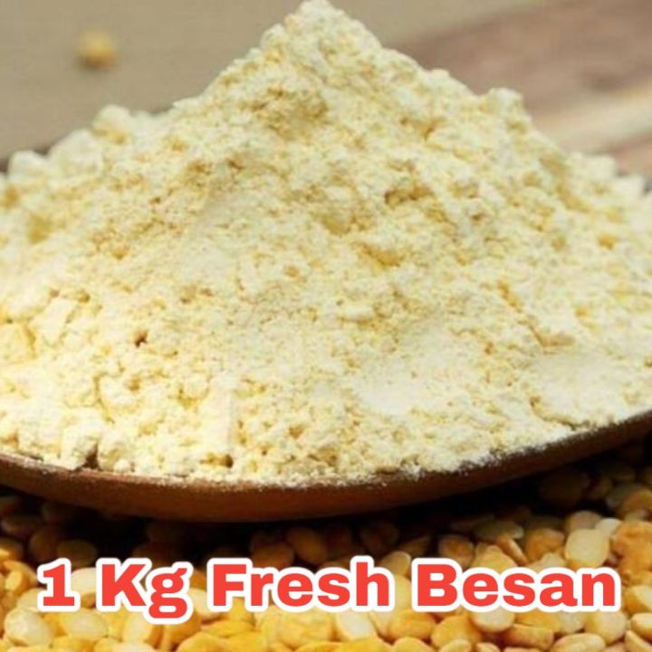 Pack Of 1 Kg Fresh Super Besan (Gram Flour) Made With Supreme Channa ...
