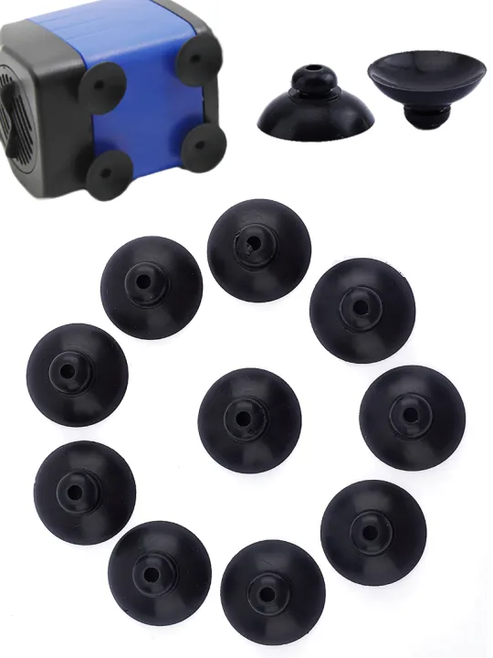 10Pcs Replacement Suction Cup For Submersible Water Pump Aquarium Fish ...