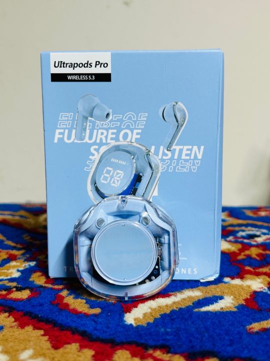 Ultrapods Pro Warless Transparent TWS Headphone | Daraz.com.bd