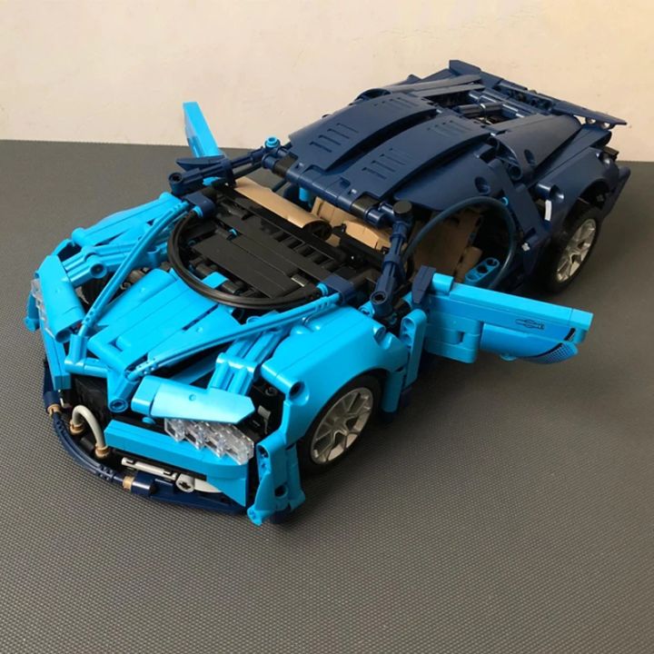 Racing building blocks Bugatti Veyron Roadster SP3 high difficulty ...