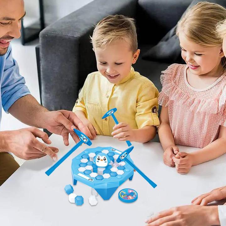 Save The Penguin Ice Tapping Rescue Game STEM Educational Toy Parent ...