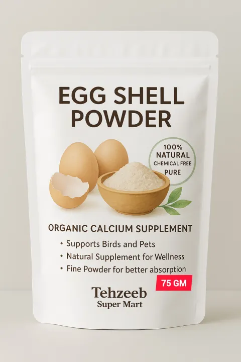 Egg Shell Powder | Calcium Supplement | EggShell Powder Organic | Birds ...