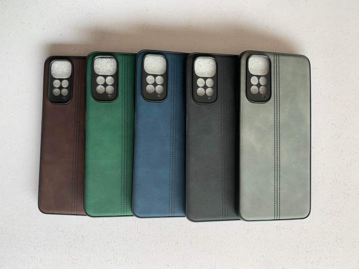 Redmi Note 11 4G Rexine/Leather Back Cover RN11 | Daraz.pk