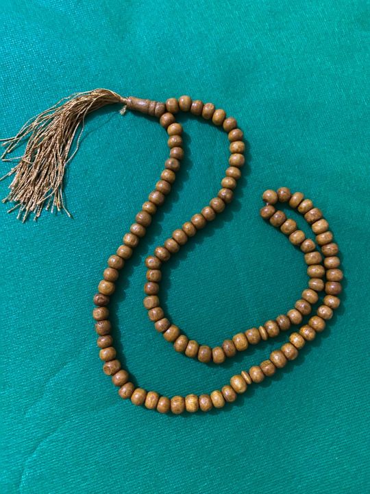 33 beads beautiful brown wooden tasbeeh | Daraz.pk