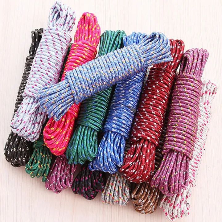 20 Meter Portable Nylon Drying Rope - Hanger | Daraz.com.bd