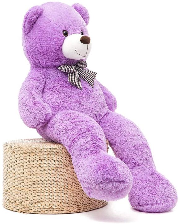 Purple Teddy Bear Stuffed Toy - Small 3Ft | Daraz.com.np