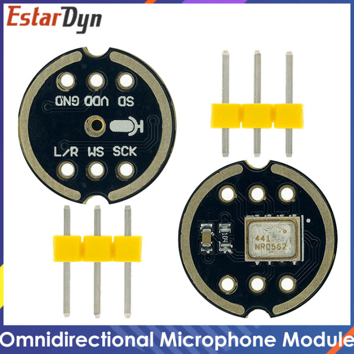 MH-ET LIVE Omnidirectional Microphone Module I2S Interface INMP441 MEMS ...