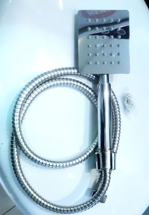 Stainless Steel Hand Shower/ Telephone Shower | Daraz.lk