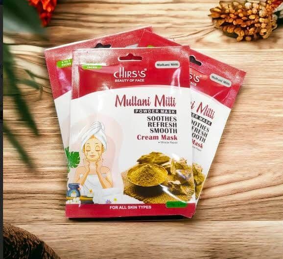 Multani Mitti Powder Mask For All Skin Types-75gm | Daraz.pk