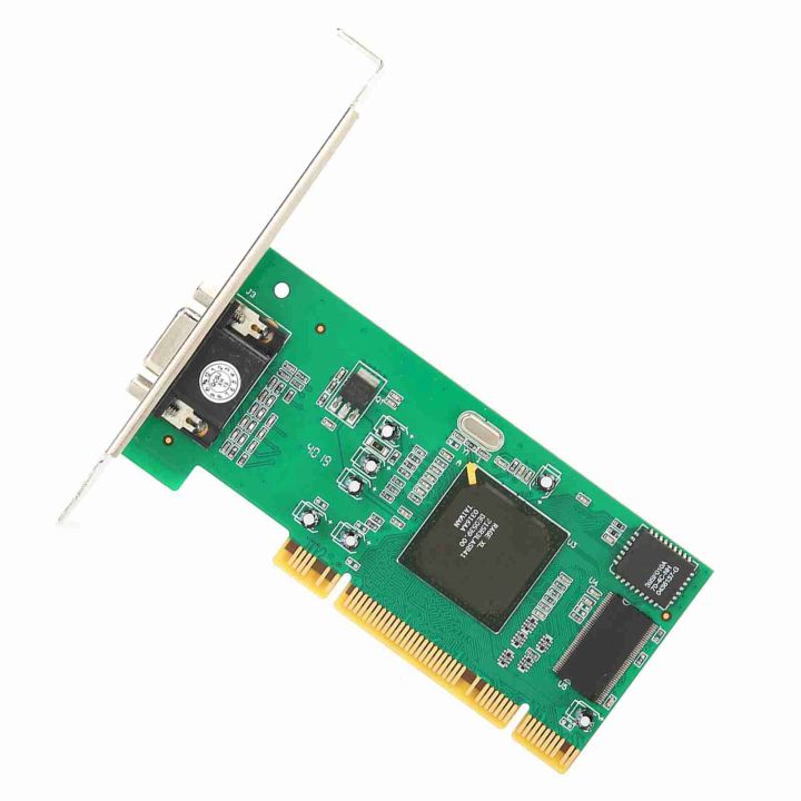 Graphics Card VGA PCI 8MB 32Bit Desktop Computer Accessories Multi ...