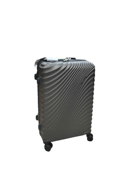 Hard Shell trolley bag 24 inch 360 wheels fibre body lock supported ...