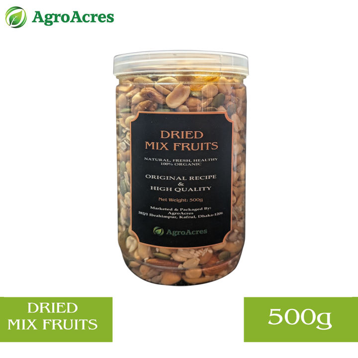 Mixed Dry Fruits and Nuts 500gm | Daraz.com.bd