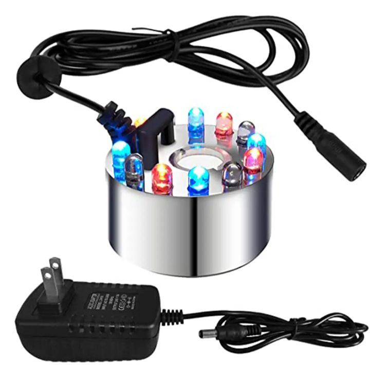 Humidifier Mist Maker Machine Fog Machine Fogger Atomizer Ultrasonic 12 ...